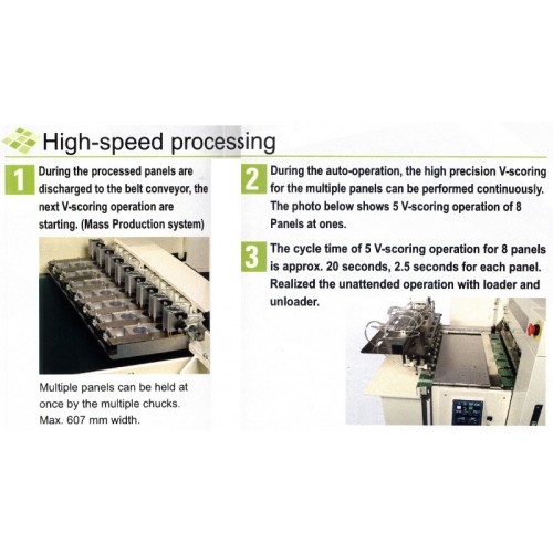 VMS-500 V-Scoring Machine